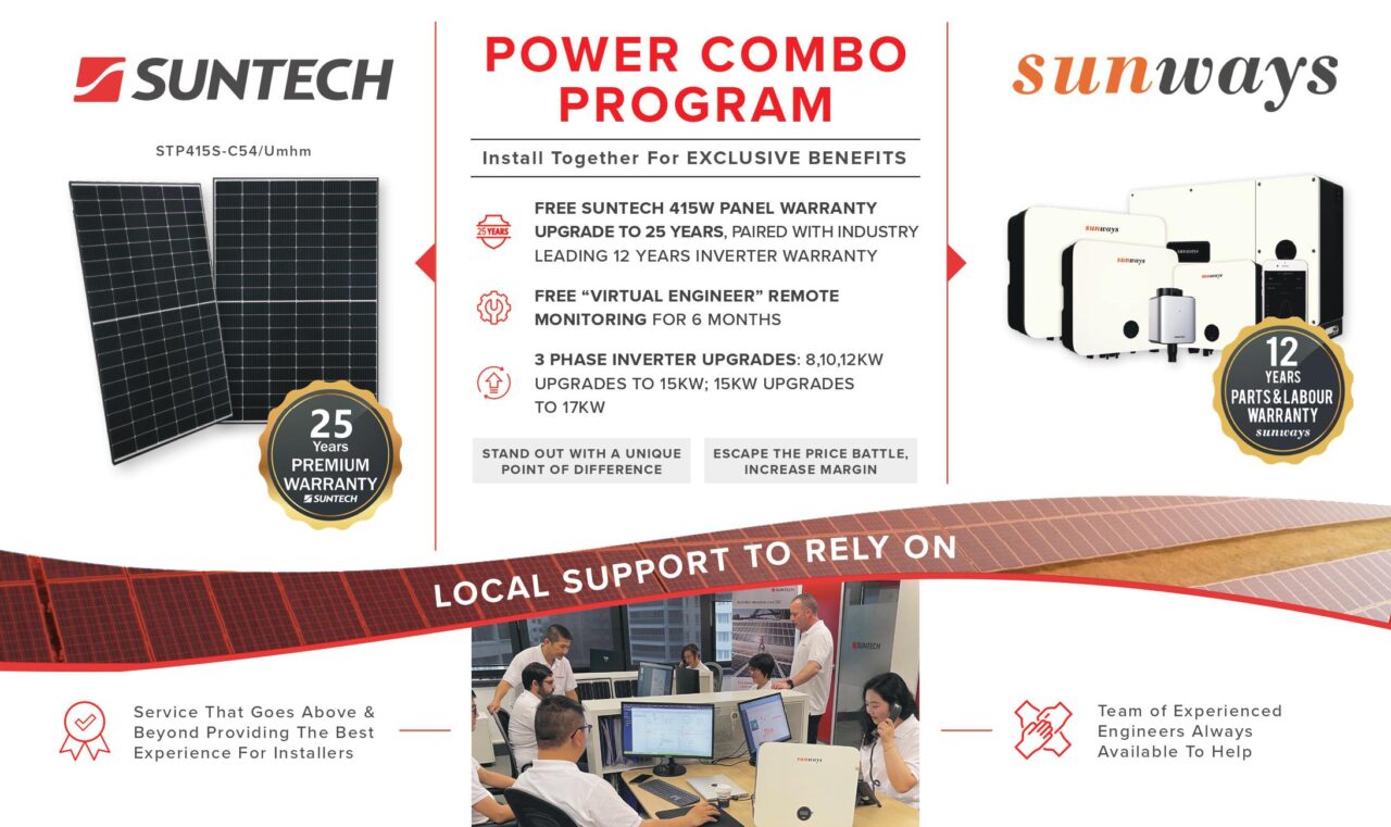 Suntech/Sunways Power Combo Program | Home